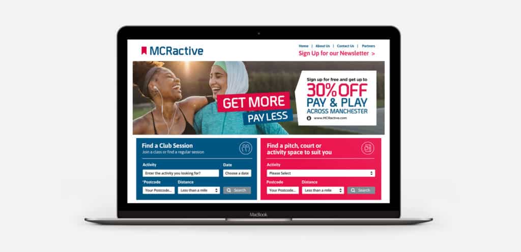 Our Work | MCR Active | Pixel8 | Manchester